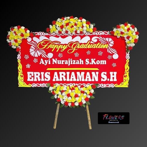 EKSKLUSIF MINANGKABAU! Karangan Bunga HUT Bhayangkara Sumbar - Harga N ...